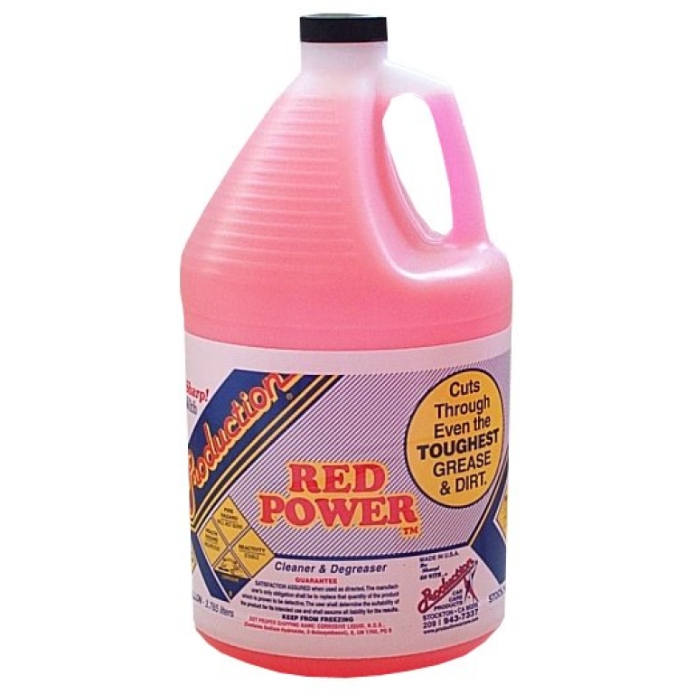 RED POWER CLEANER / DEGREASER (GALLON) - WORLD'S FINEST CAR CARE PRODUCTS